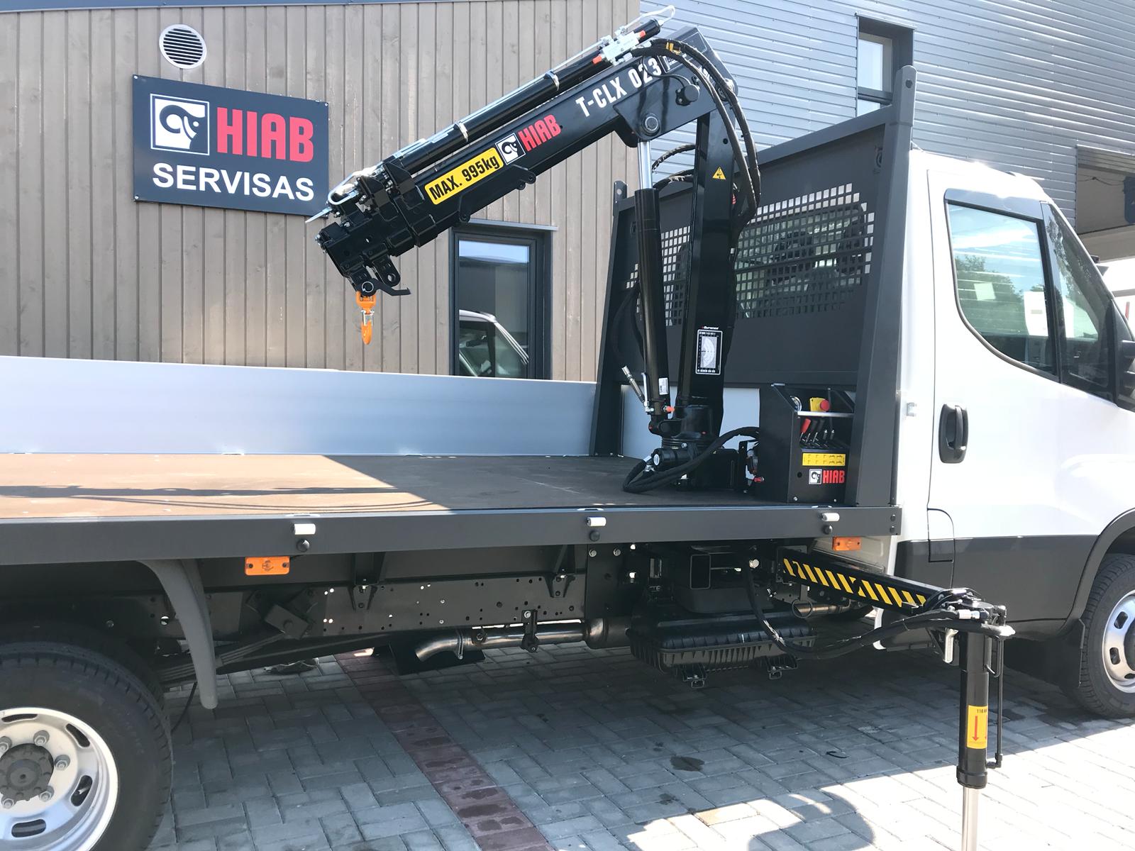 Flatbed Body with Sideboards - Enax